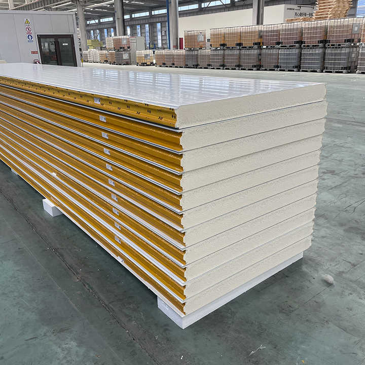 50mm PIR/PU Sandwich Wall Panels Building Insulation Steel Sheet ...