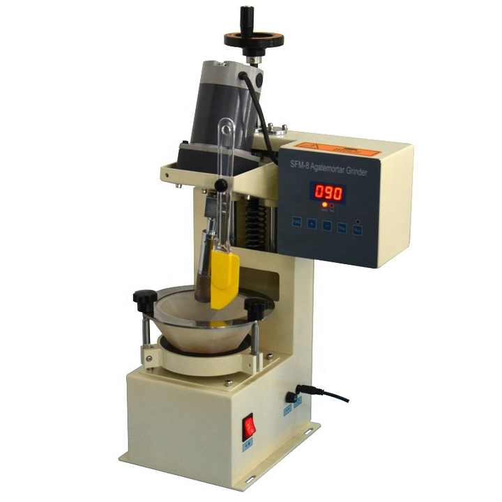 Laboratory Automatic Desktop Powder Grinder - Agate Mortar