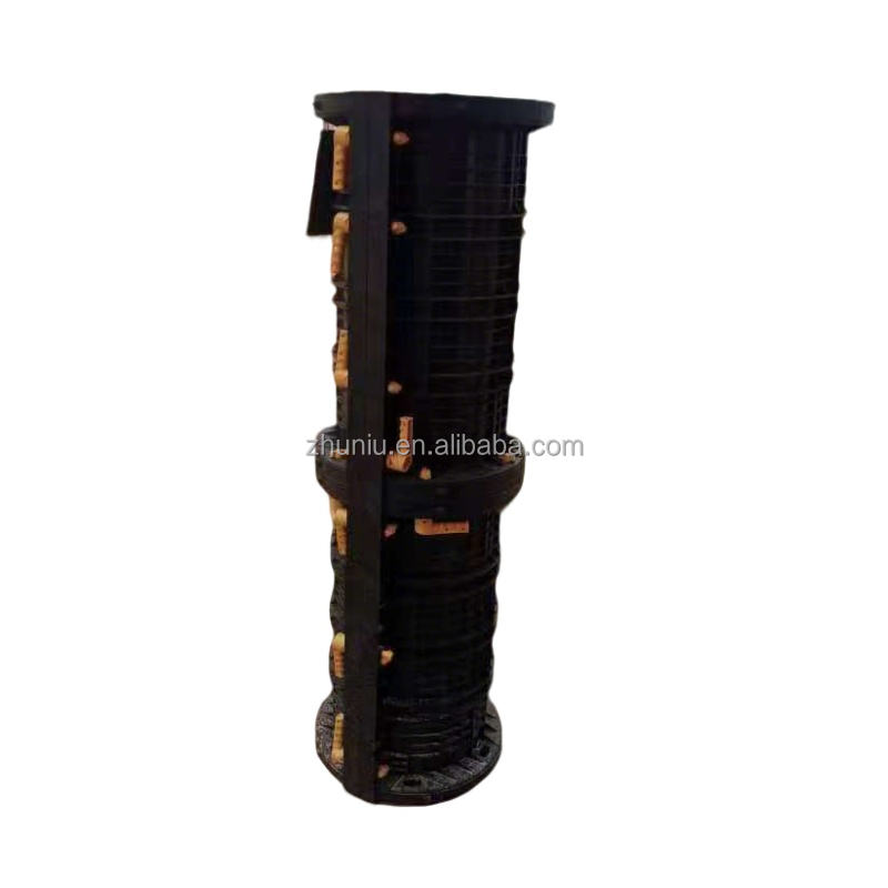 High Quality Reusable Plastic Circular Concrete Column Formwork - ZHUNIU