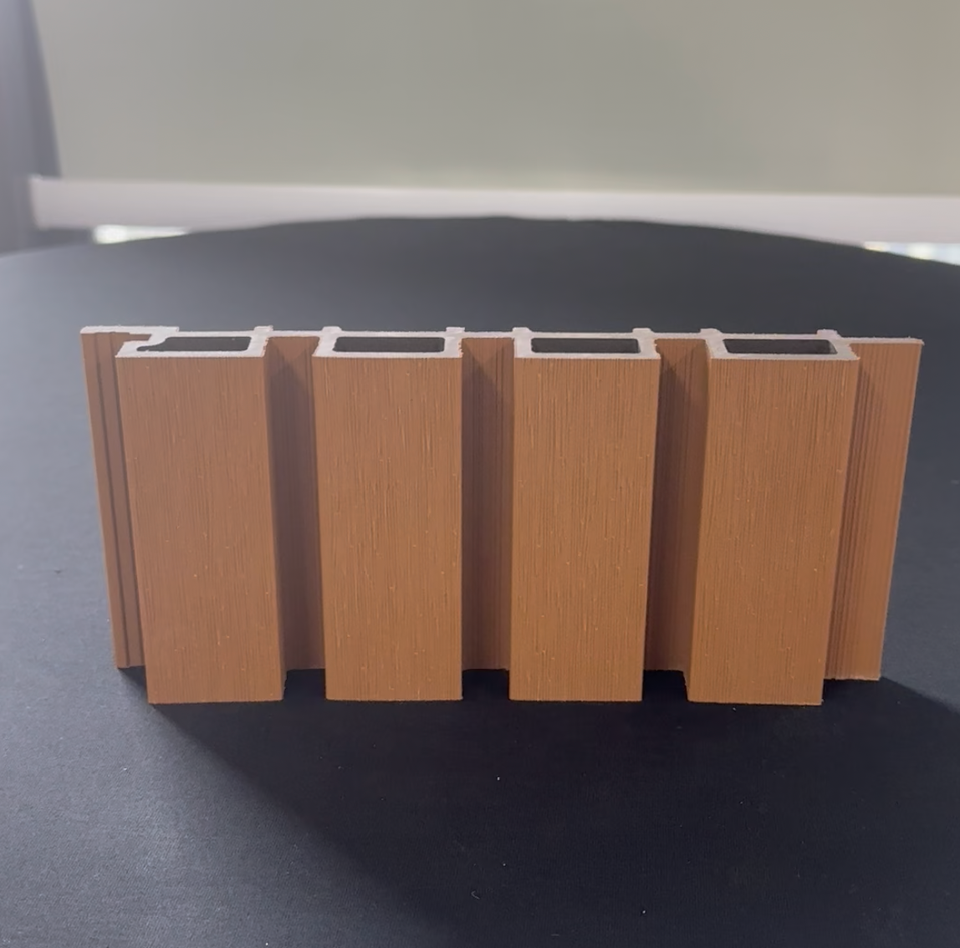 Embossed Wood Grain WPC Wood Plastic Composite Grating Board Waterproof ...