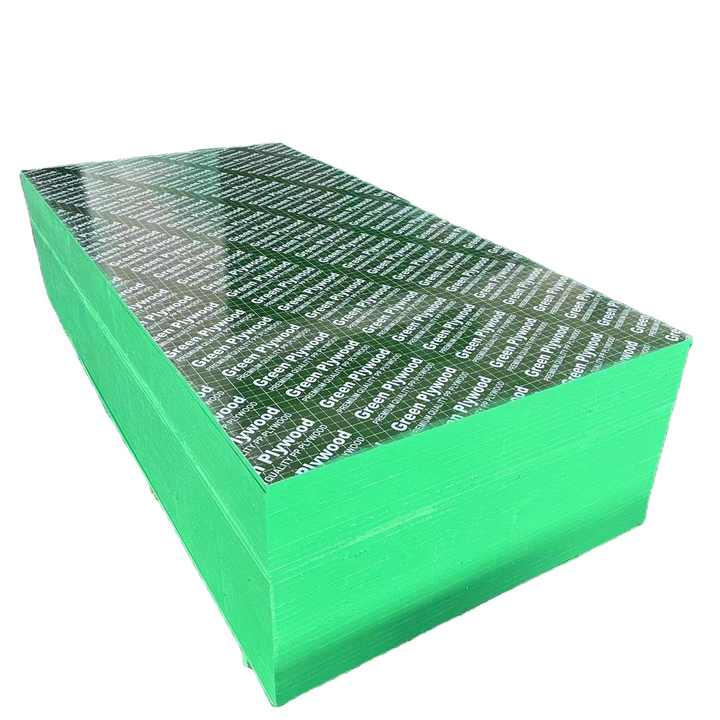 4x8 Cheap Green pp Pvc Waterproof 18mm Waterproof Shuttering Plywood ...