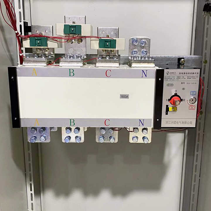 4P/1600A Intelligent Type Ac Ats Power 3 Phase Automatic Transfer ...