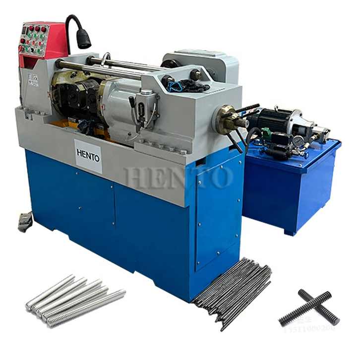 High Automation Pipe Thread Rolling Machine / Rebar Thread Rolling ...
