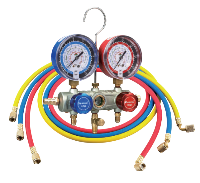 SHINGCHEM Digital 4way R134a Manifold Gauge Sets| Alibaba.com