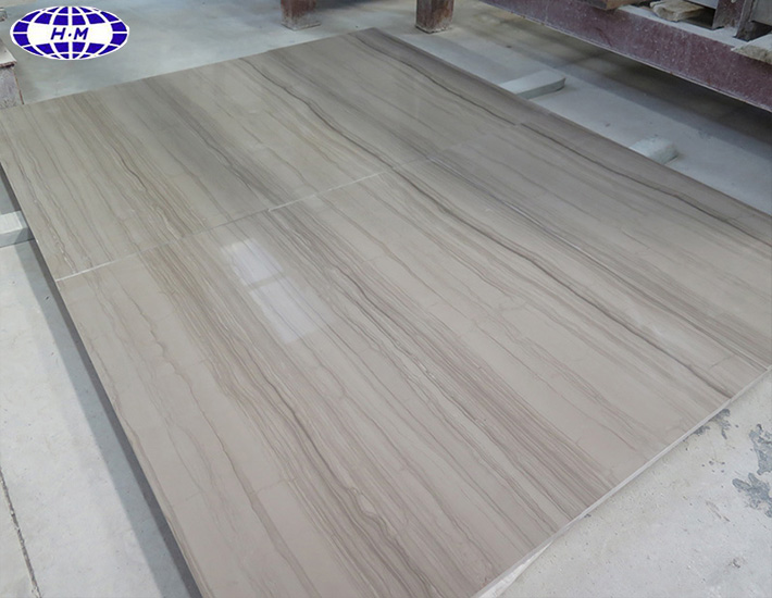 Great Quality Chinese Athens Grey Wood Grain Texture Marble Floor Tiles ...
