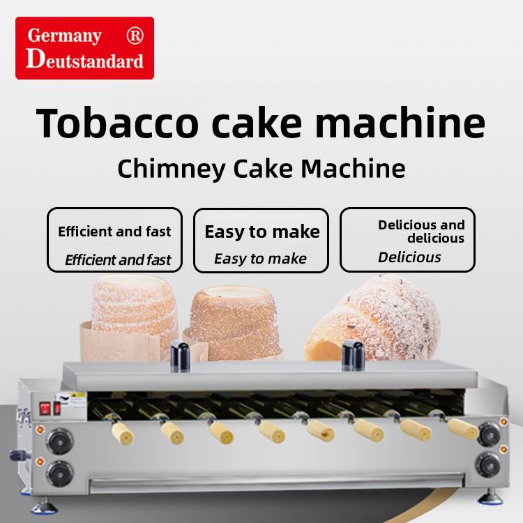 High Productivity Hungarian Hollow Chimney Roll Oven Horizontal Ice ...