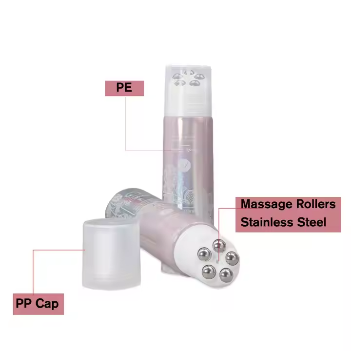 120g Roller Tube for Body Lotion Massage Cream Makeup Tools Cosmetics ...