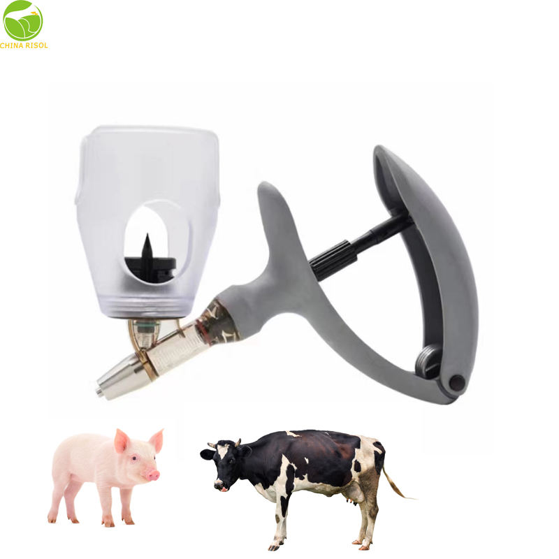 Continuous Syringe Veterinary Automatic Syringe Adjustable Injection ...