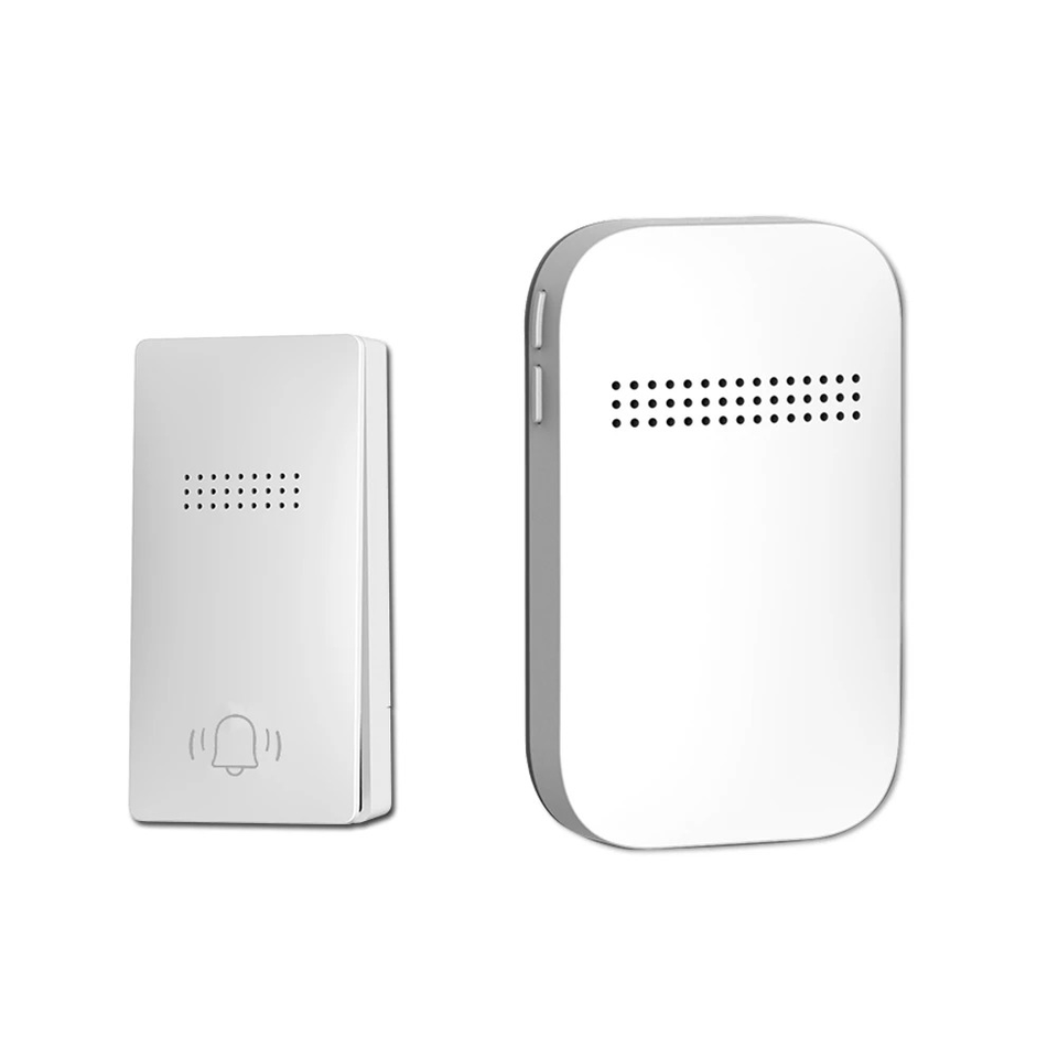 Wireless Waterproof Outdoor Doorbell No Battery Required Self-Powered ...