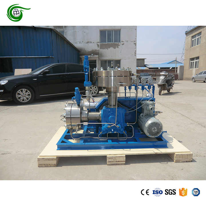 High Quality H4Si Silane Diaphragm Compressor Inlet 20Bar Discharge ...