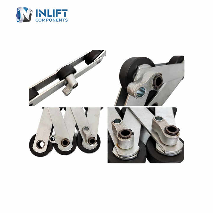 Galvanizing Escalator Step Chain Skeleton Roller for Maintenance High ...