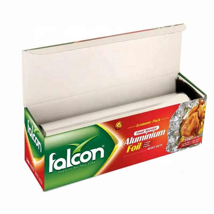 200 Sq. FT. Heavy Duty Falcon Aluminium Foil Roll for Kitchen Use