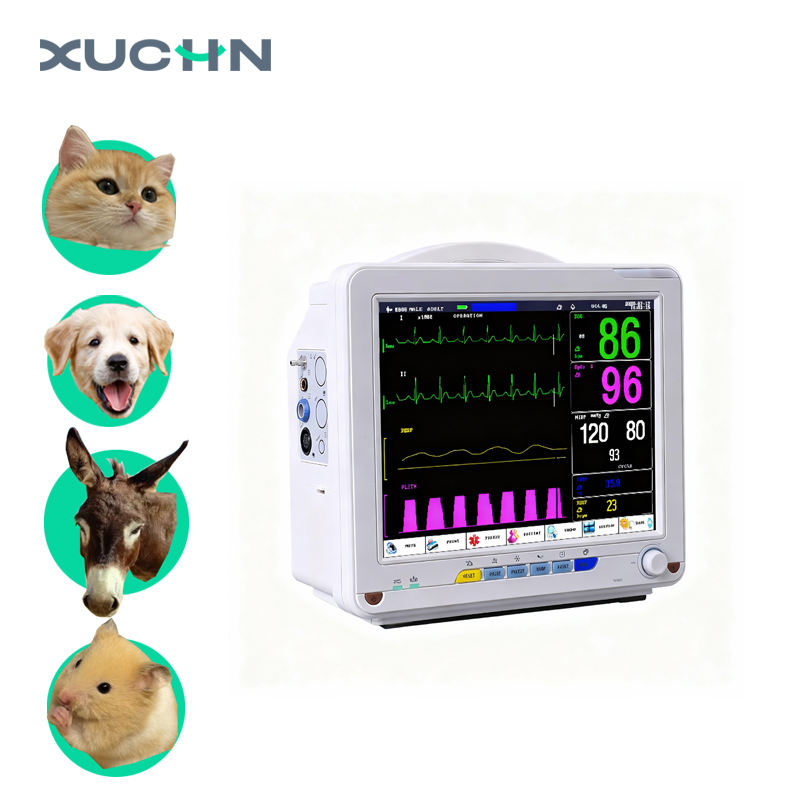 Portable Electric Plug-In Veterinary Animal ECG Monitor for Pet Dogs ...
