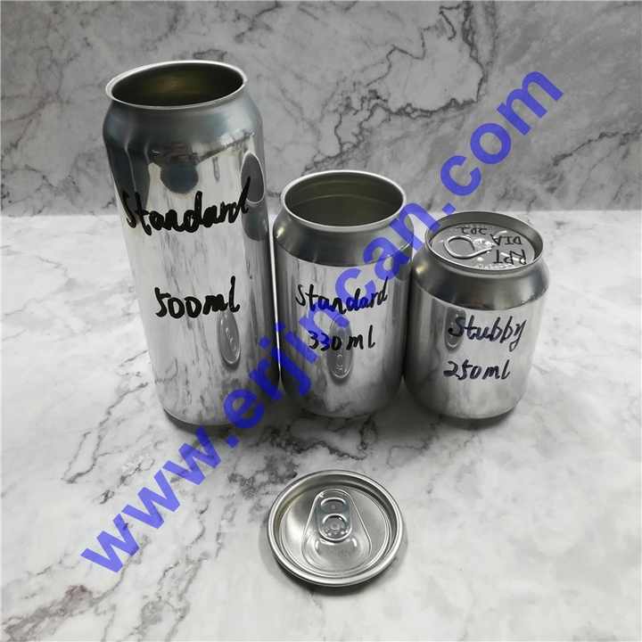 Standard Aluminum Beer Cans - 330ml, 355ml, 473ml