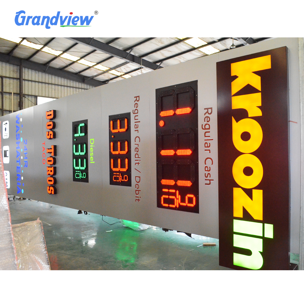 Gas Station Signage - Brighten Your Business with Efficiency