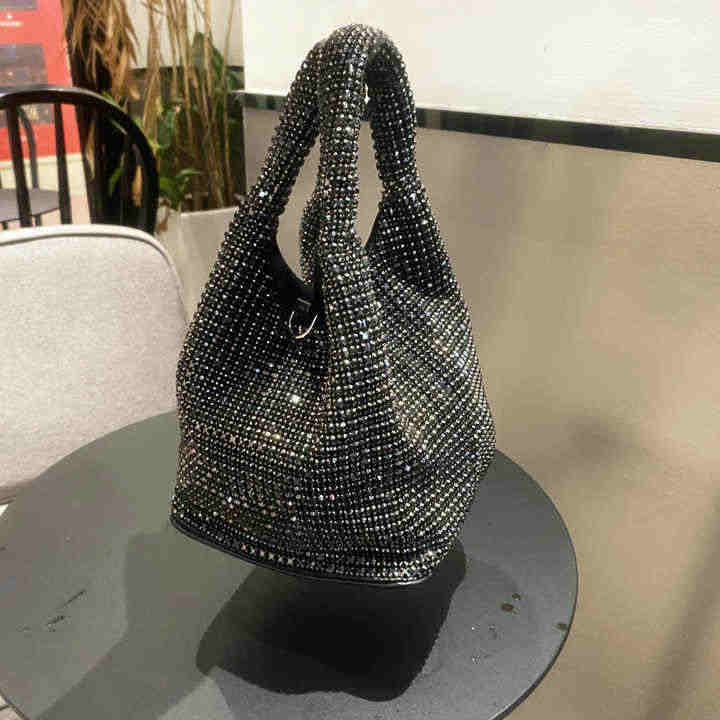Bling Bling Purse Party Shoulder Bag Luxury Knotted Rhinestones Evening ...