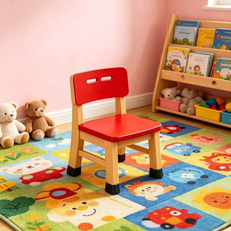 Modern Durable Preschool Stackable Kids Chair for Donation Safe Rounded ...