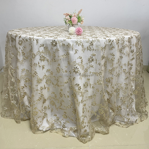 Wedding Decoration Table Covers Lace Overlay Tablecloth Wedding Table ...