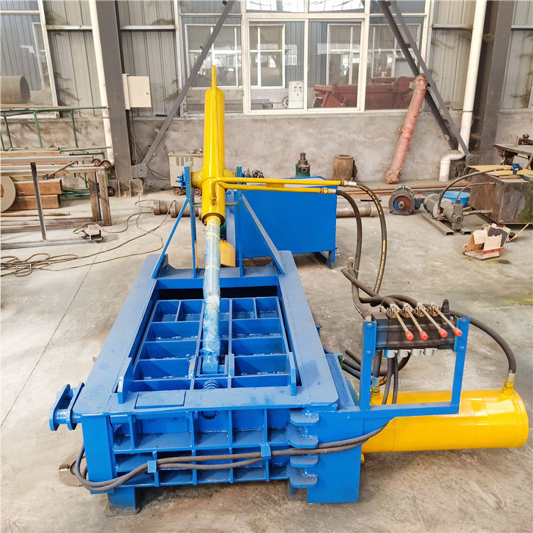 Waste Iron Steel Scrap Metal Baler Pressing Compress Machine Copper ...