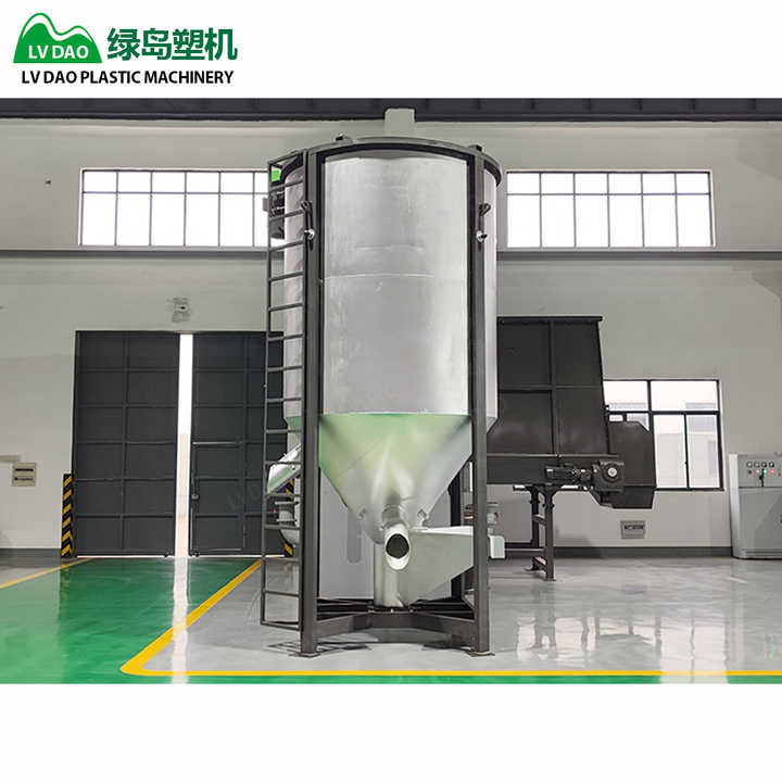 Lvdao 1000KG Plastic Mixing tank Plastic Material Dryer Heater Suction Vertical Granules Mixer ...