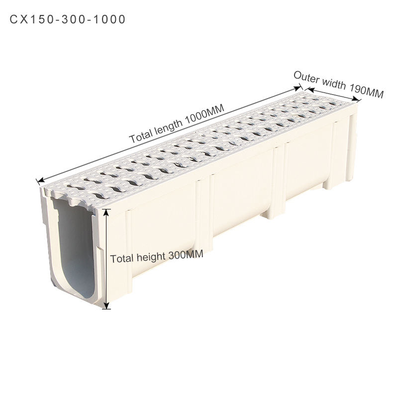 Quick-Fit FRP Drainage Channel Cover - Anti-Corrosion Composite ...