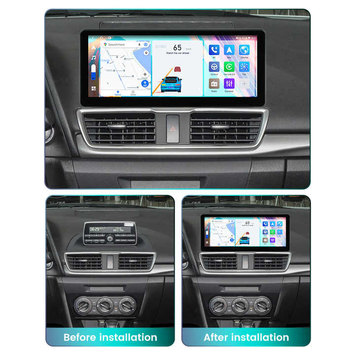 MEKEDE QLED 12.3" Android Car Video Player for Mazda 3 AXELA
