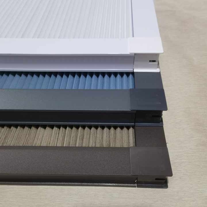 Hot Selling Smart Motorized Window Cellular Blinds Up Down Blackout ...