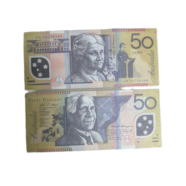 Australian Prop AUD 50 Banknote Fashion Style for Movie Scenes Party ...