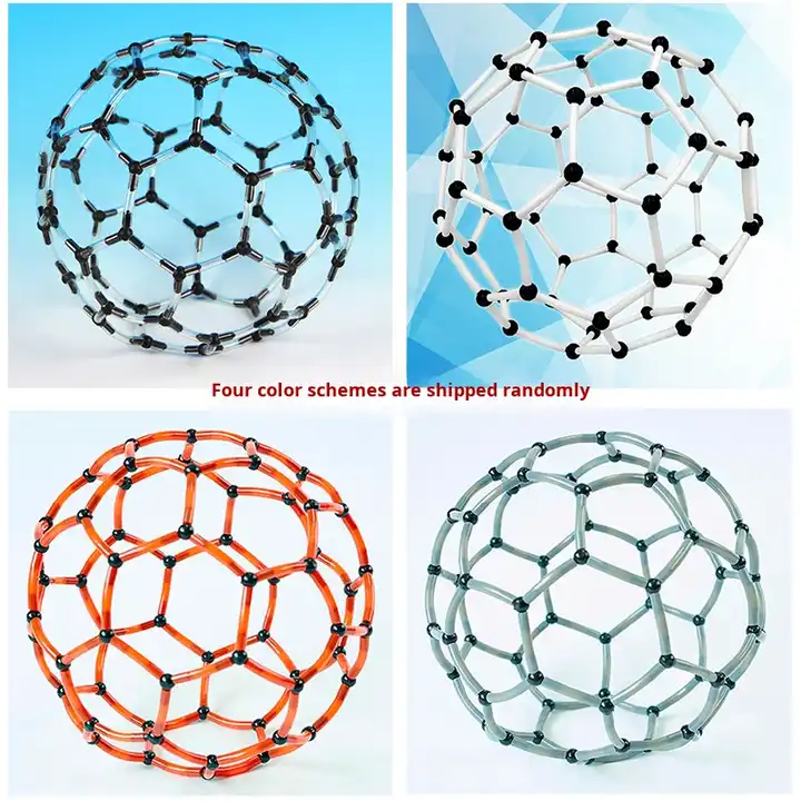 444-Piece Plastic Molecular Model Kit with 136 Atoms Structure for ...