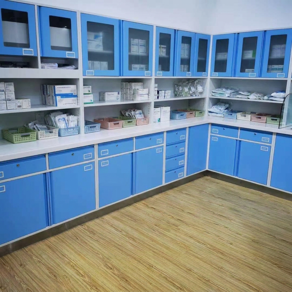 Efficient Full Steel Laboratory Floor Mounted Bench Corrosion Resistant ...