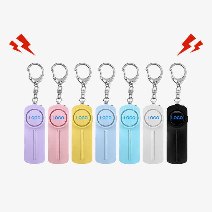 130Db Emergency Self Defense Attack Alarm Keychain Wearable Travel ...