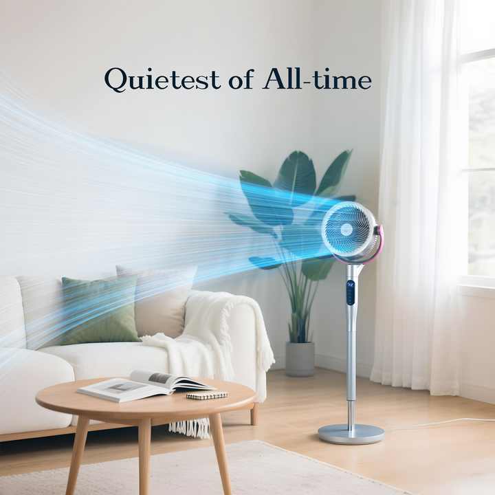Factory Direct 3-Speed Electric Oscillating Air Circulation Fan Touch ...
