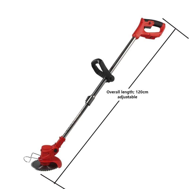 Multifunction Cordless Grass Cutter Trimmer and Brush Battery Machine ...