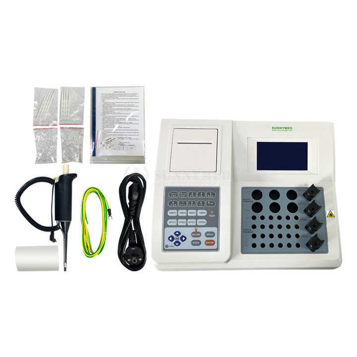SY-B031-4 Portable Four Channels Semi-auto Coagulation Analyzer ...