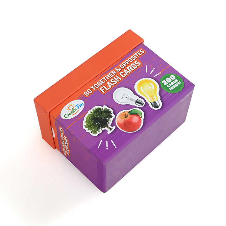 Custom Flashcards - 180 Pieces Educational Cards for Kids
