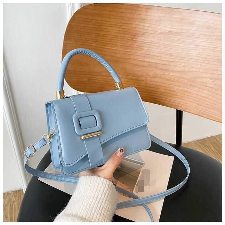 Women's Office Lady Buckle Single Shoulder Bags PU Leather