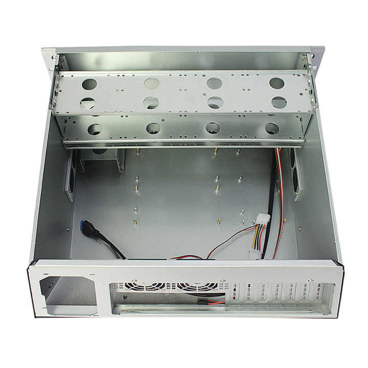 Aluminum Panel 19 Inch Rack Case - Support 12*3.5" HDD