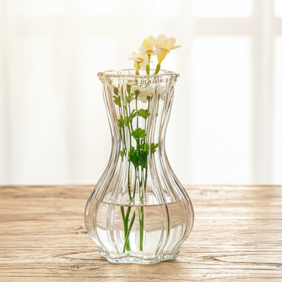 Modern Creative Eiffel Tower Shaped Glass Vases Wedding Table Decor ...