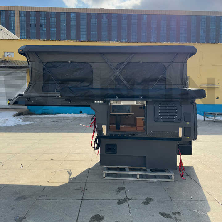 SNDN Luxury Self-Contained Popup Pickup Camper Shell