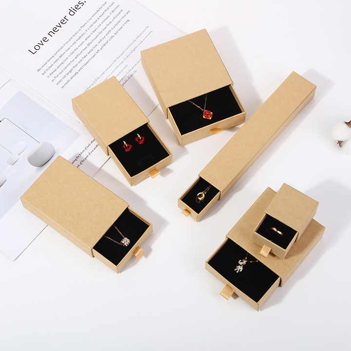 Custom Luxury Rigid Cardboard Paper Box - Jewelry Packaging