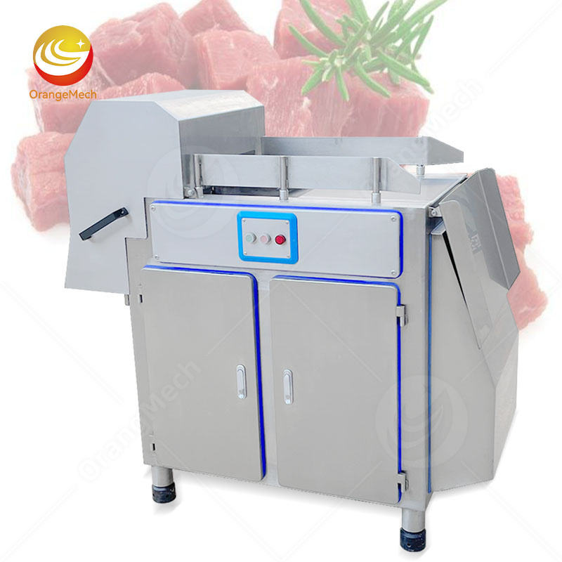 ORME Pork Chop Meat Dicer Frozen Beef Meat Cube Cutter Machine Chicken ...