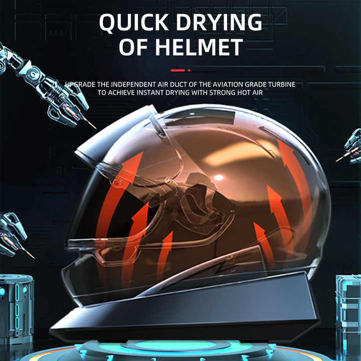 Motorcycle Helmet Dryer with Sterilization & Mite Removal – Hot Air ...