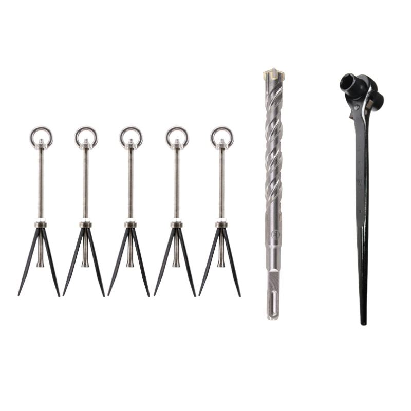 Reversible Flat Head M12 Fine Thread Expansion Screws Removable and ...