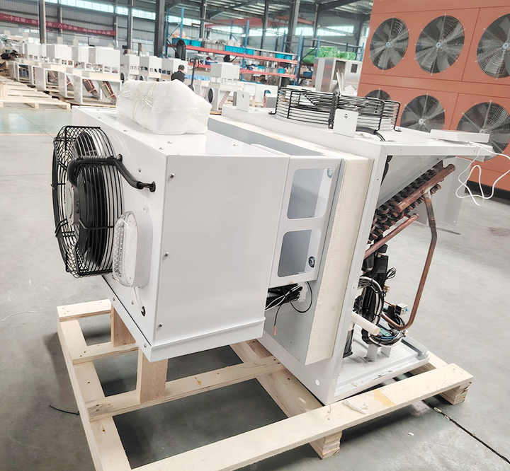 refrigerated container refrigeration freezer fan condenser motor air ...