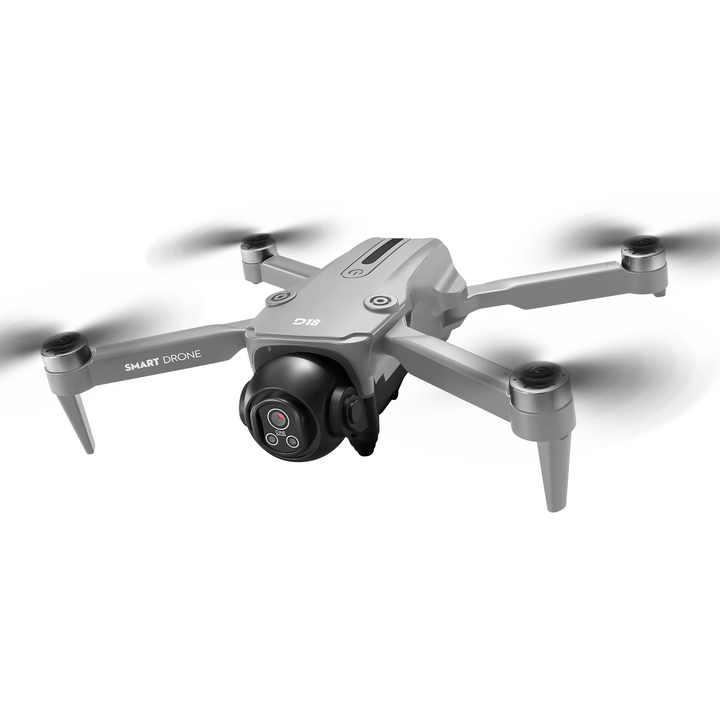 D18 Drone 4k Dual Cameras Gps+optical Flow Hd Aerial Pro Rc Quadcopter ...