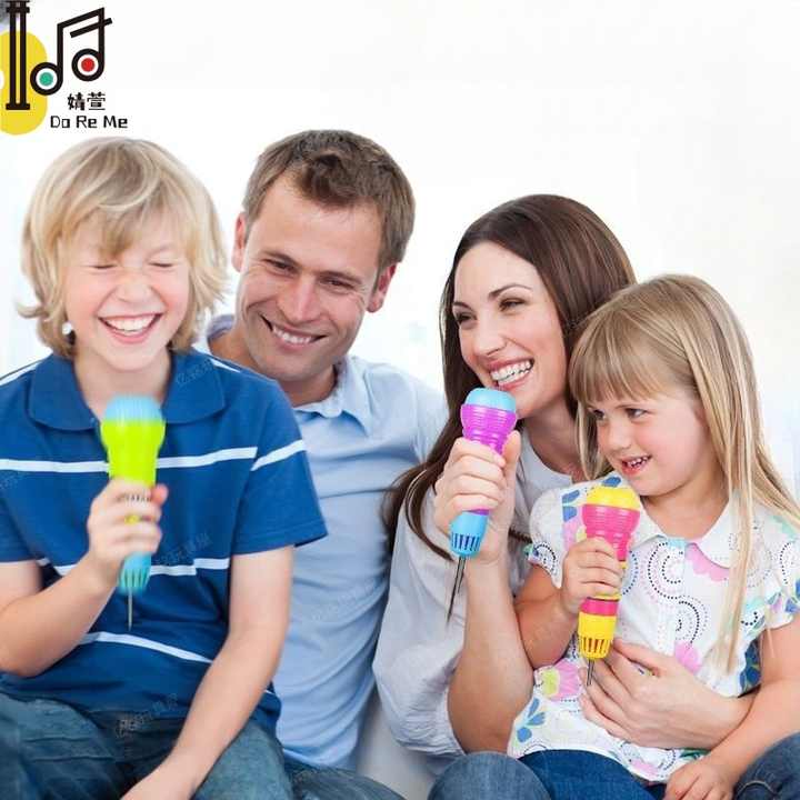 Wholesale Educational Children's Plastic Echo Microphones Voice Changer ...