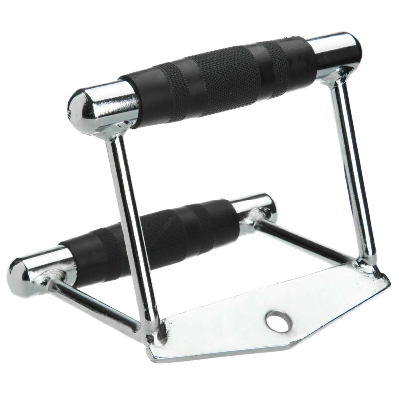MB402 Steel Cable Attachment Double D Row Handle for Seated Row Workout ...