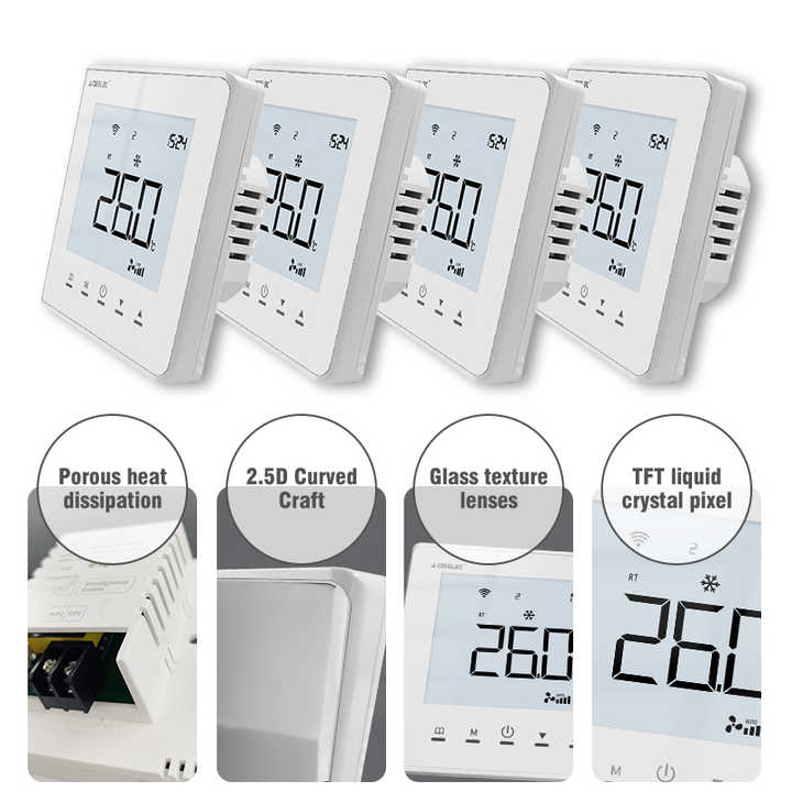 Smart Air Conditioning with Tuya Home Digital Daikin Thermostat