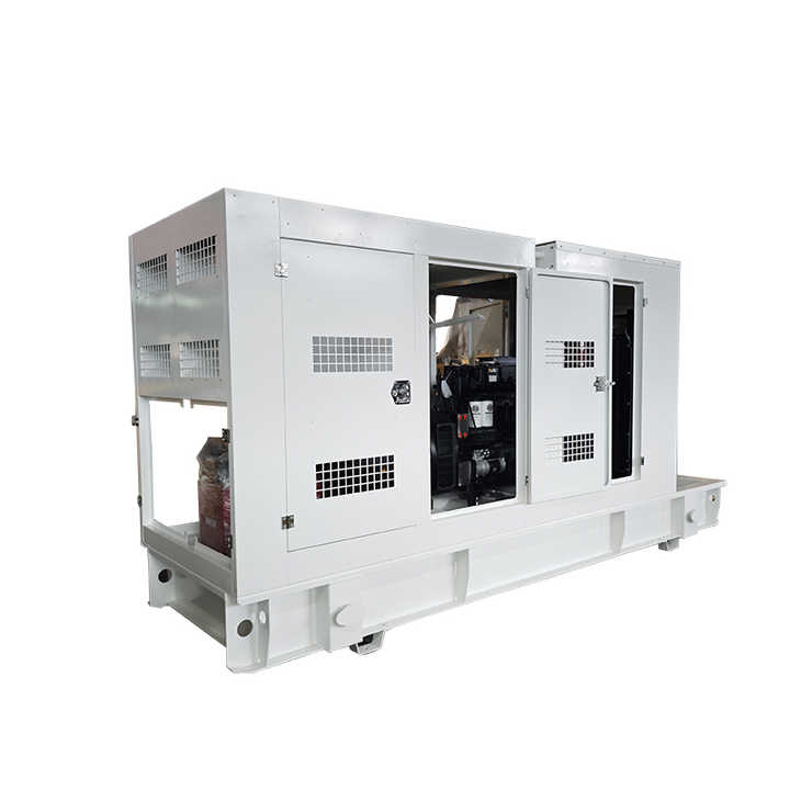 56kW/70kVA 230V/400V/60Hz Three Phase Silent Type diesel Generator Set ...