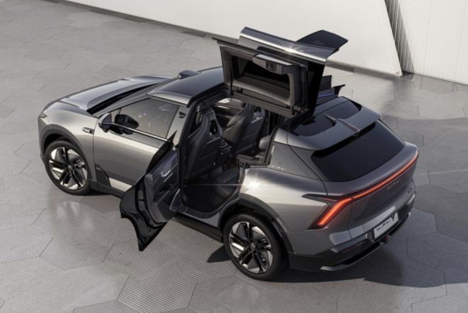 Hyptec HT RHD Mid-Size to Large SUV with Ultra Gullwing Door New Energy ...